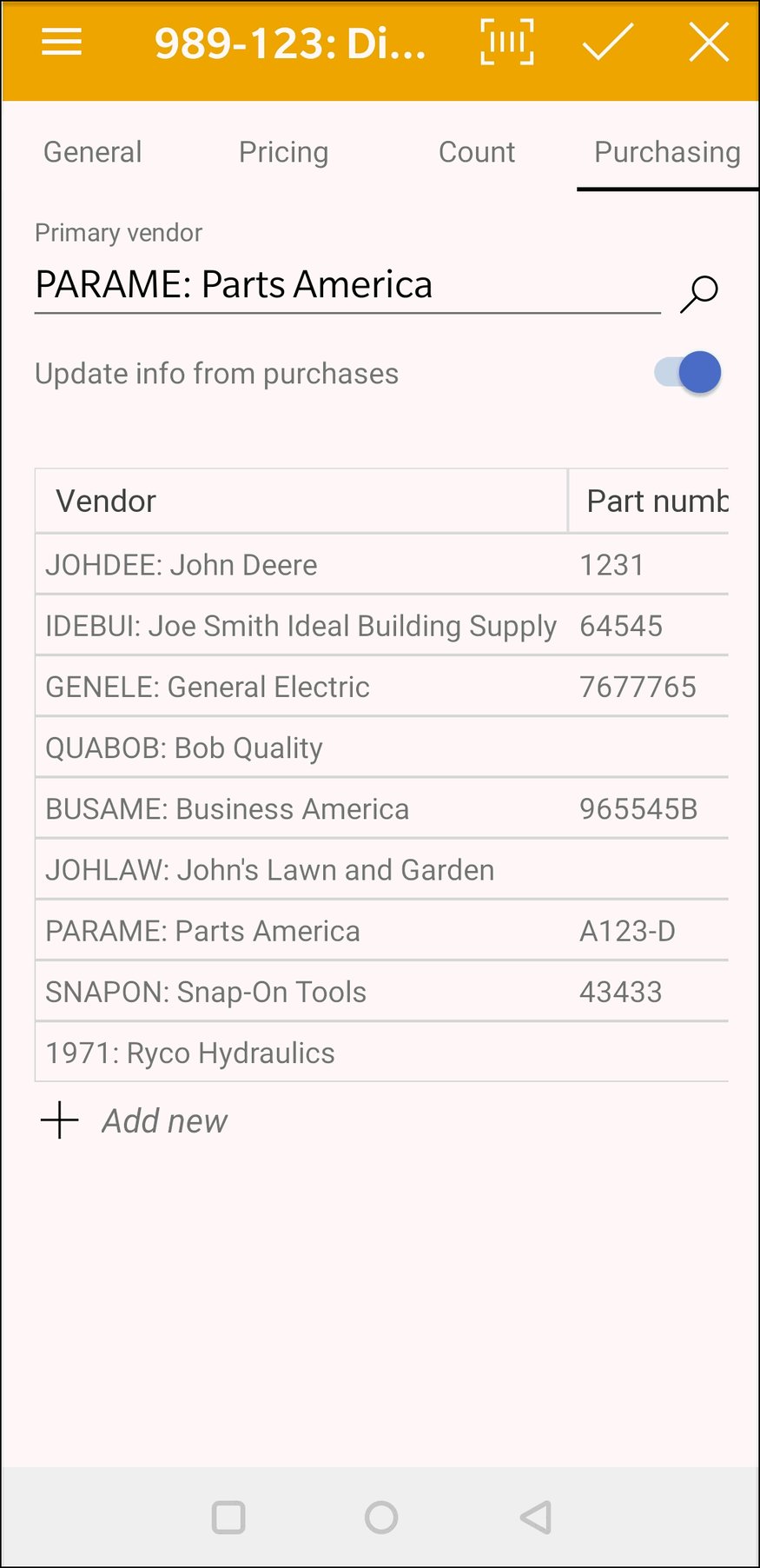 MyInventory and Scanner Overview